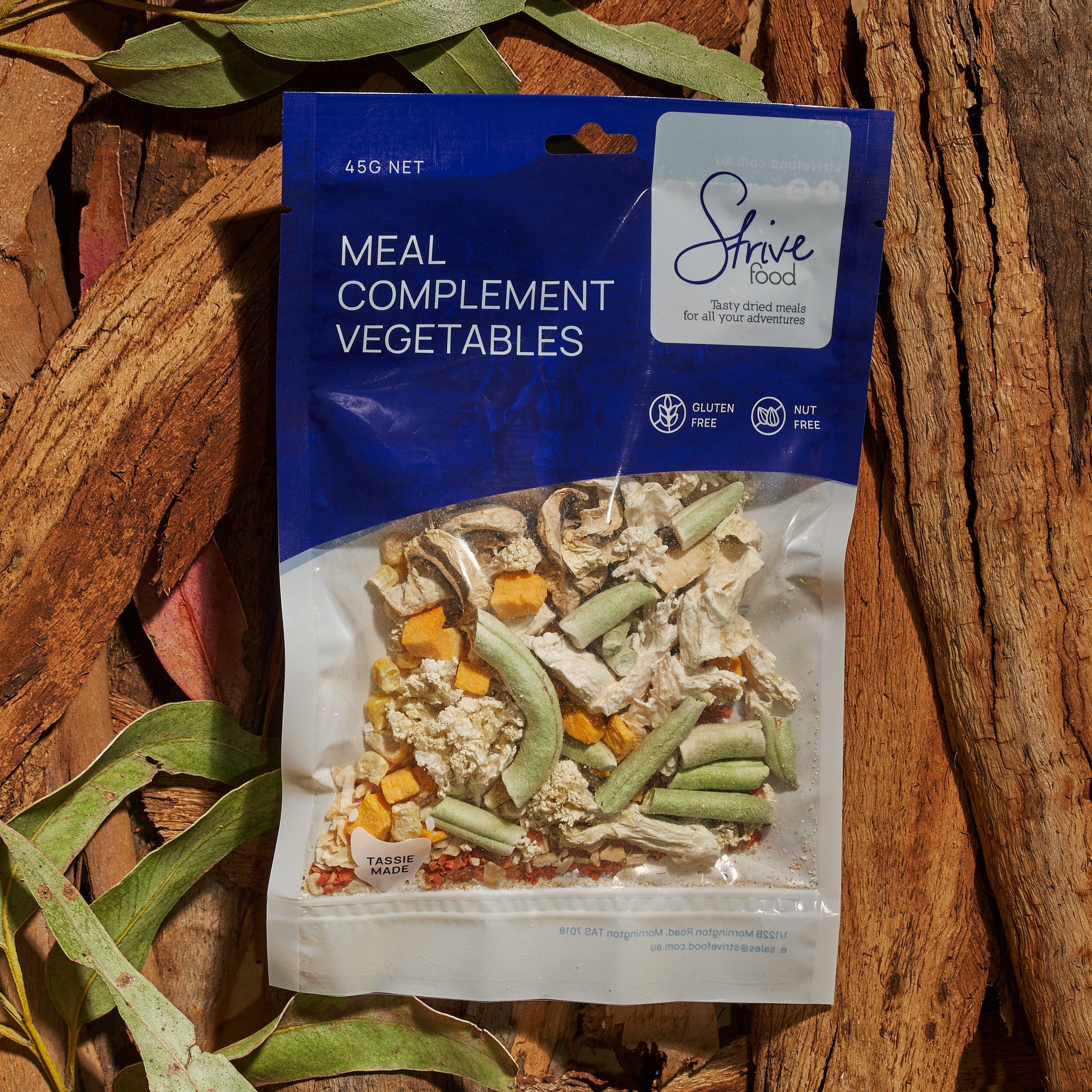Strive Food | Dehydrated Meals | Dried Meals | Bushwalking food