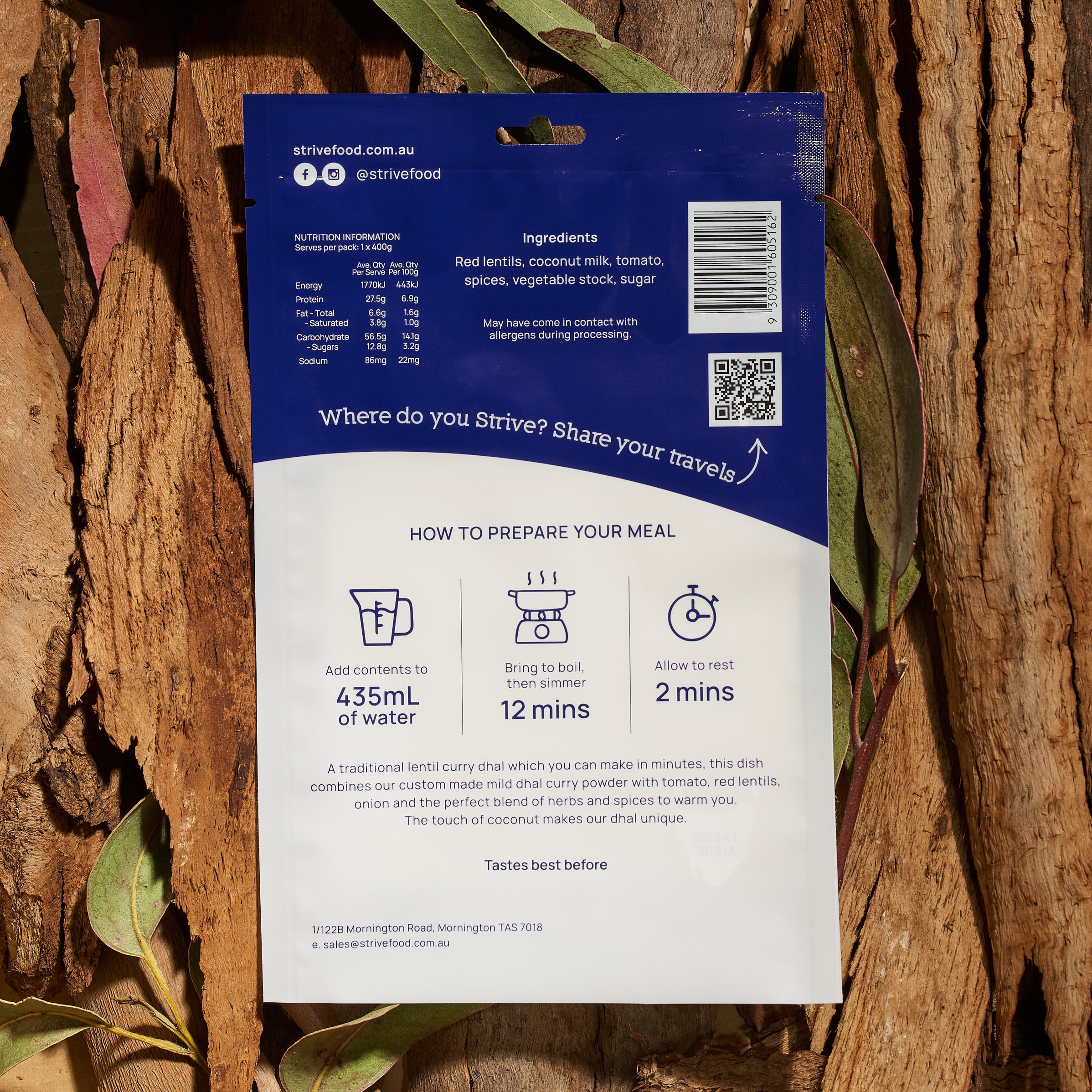 Lentil Curry Dhal – Strive Food